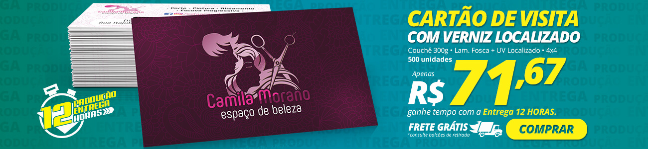 Gráfica Online Atual Card | Impressão Digital e Offset